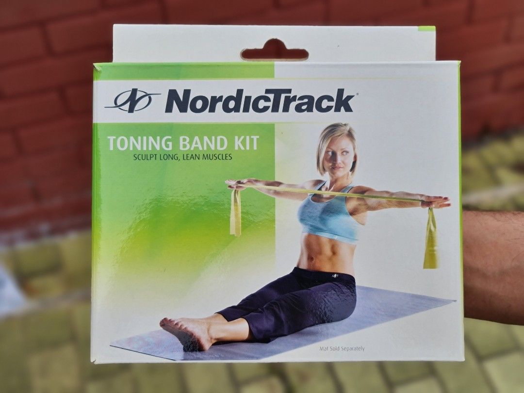 NordicTrack Toning Band Kit NEW, Health & Nutrition, Assistive ...