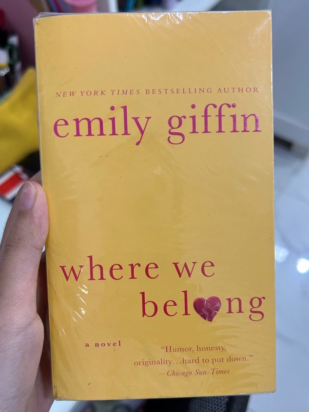 Novel Where We Belong, Buku & Alat Tulis, Buku di Carousell