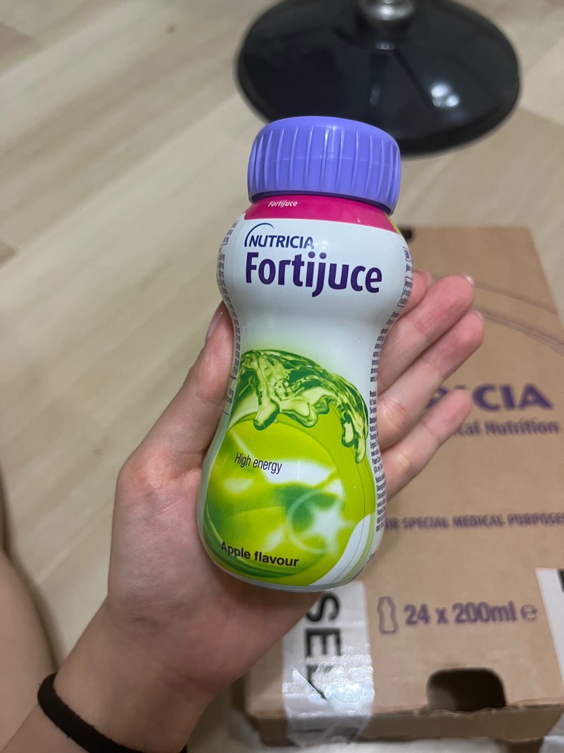 Nutricia Fortijuce Apple Flavoured (24x200ml), Health & Nutrition ...