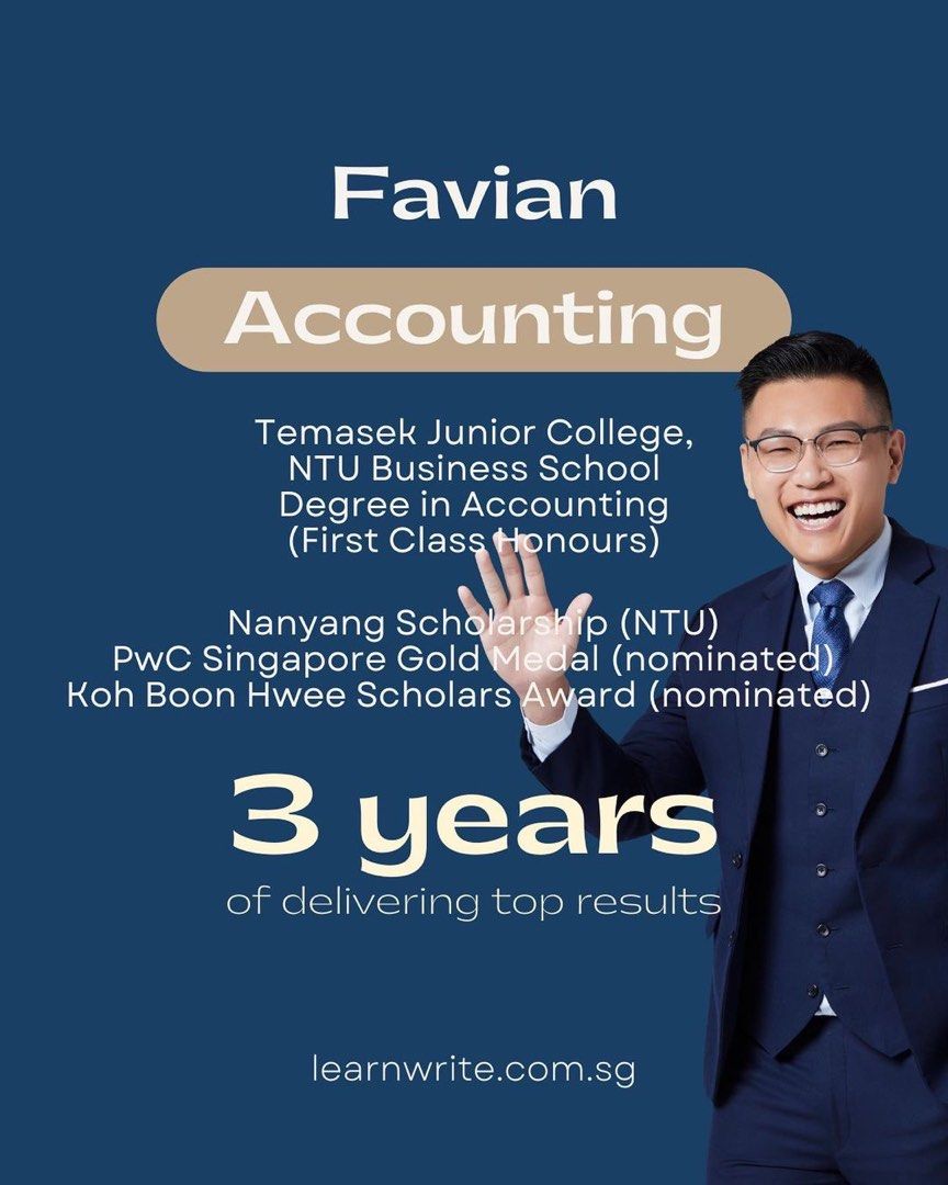 O-Level Principles of Accounting tuition, Learning & Enrichment ...