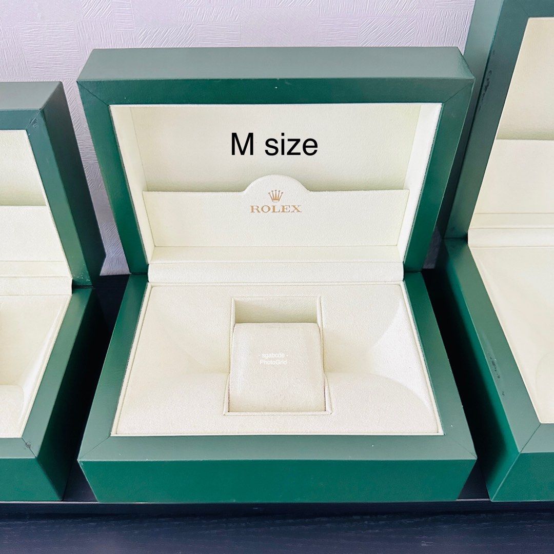 Original Rolex Green Wave Box, Everything Else on Carousell