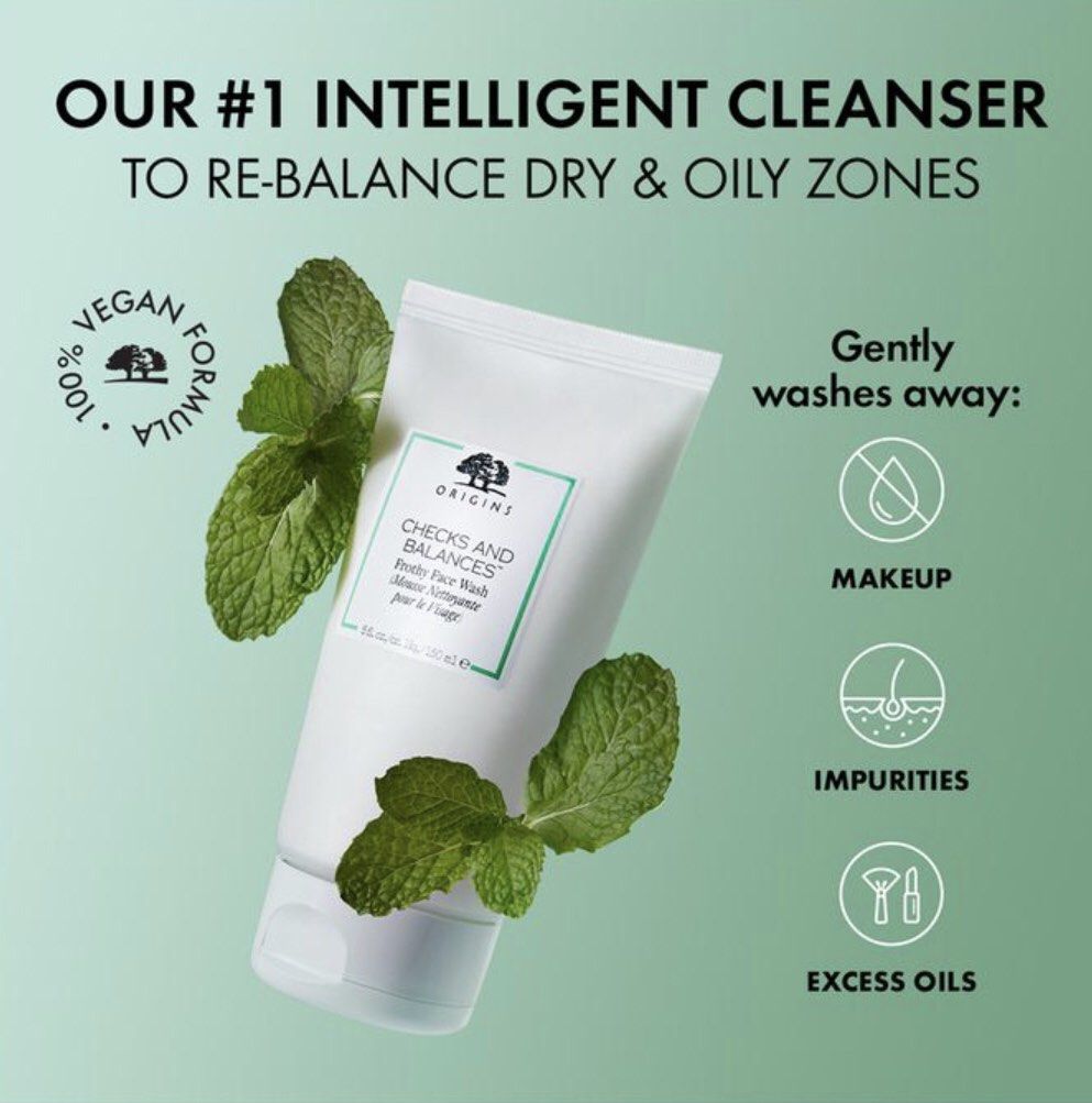 Origins Frothy Face Wash, Beauty & Personal Care, Face, Face Care on ...