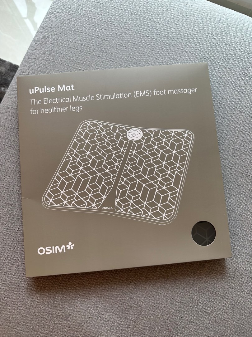 Osim uPulse Mat (EMS) foot massager, Health & Nutrition, Massage ...