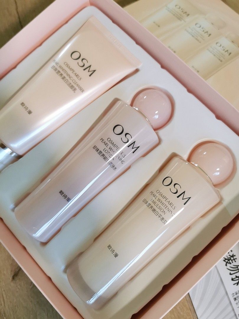 OSM Pearl Whitening Set, Beauty & Personal Care, Face, Face Care on ...