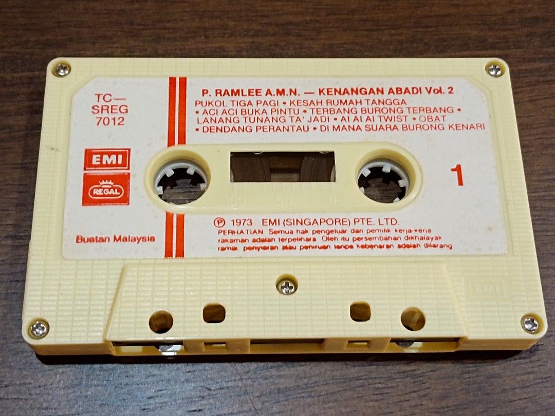 P. Ramlee, Kenangan Abadi vol.2, Hobbies & Toys, Music & Media, CDs & DVDs on Carousell