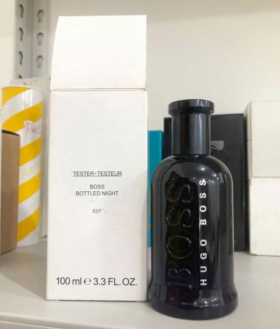 parfum original tester hugo boss bottled night, Kesehatan & Kecantikan ...