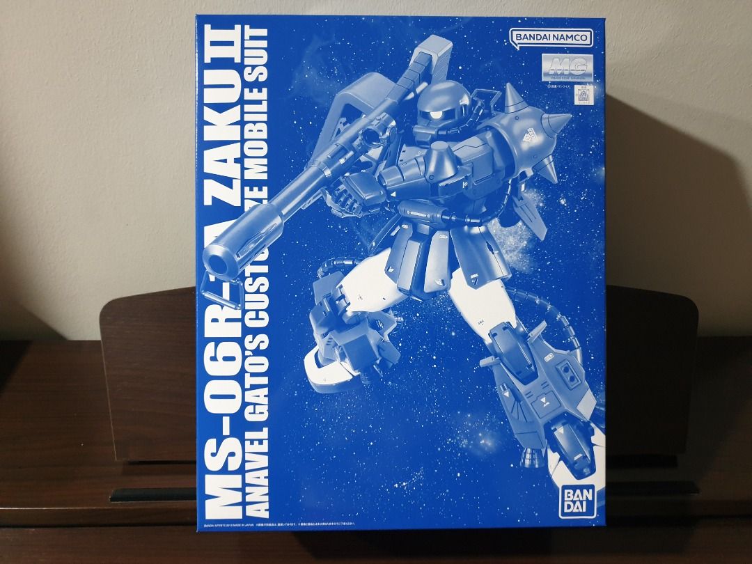 P-Bandai MS-06R-1A Zaku II (Anavel Gato's Custom) MG 1/100 (#gundam), Hobbies & Toys, Toys ...