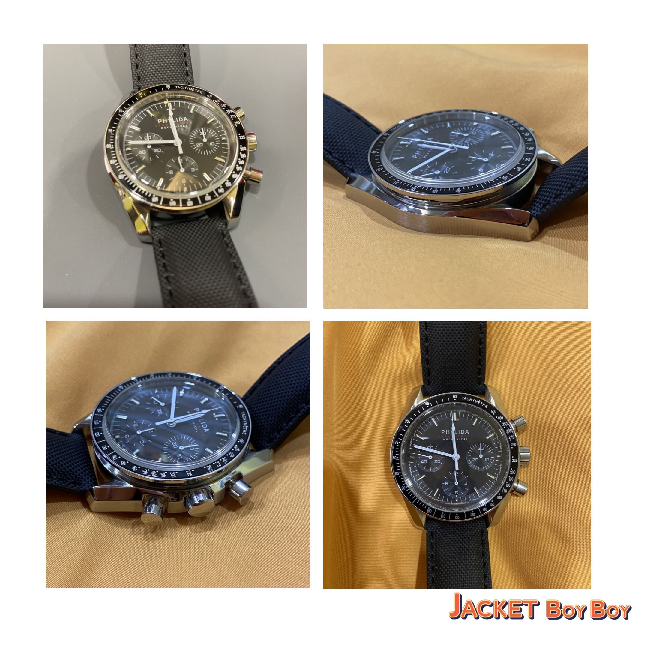 Phylida ST-1902 Mechanical Chronograph Speedmaster Moon Watch, Luxury ...