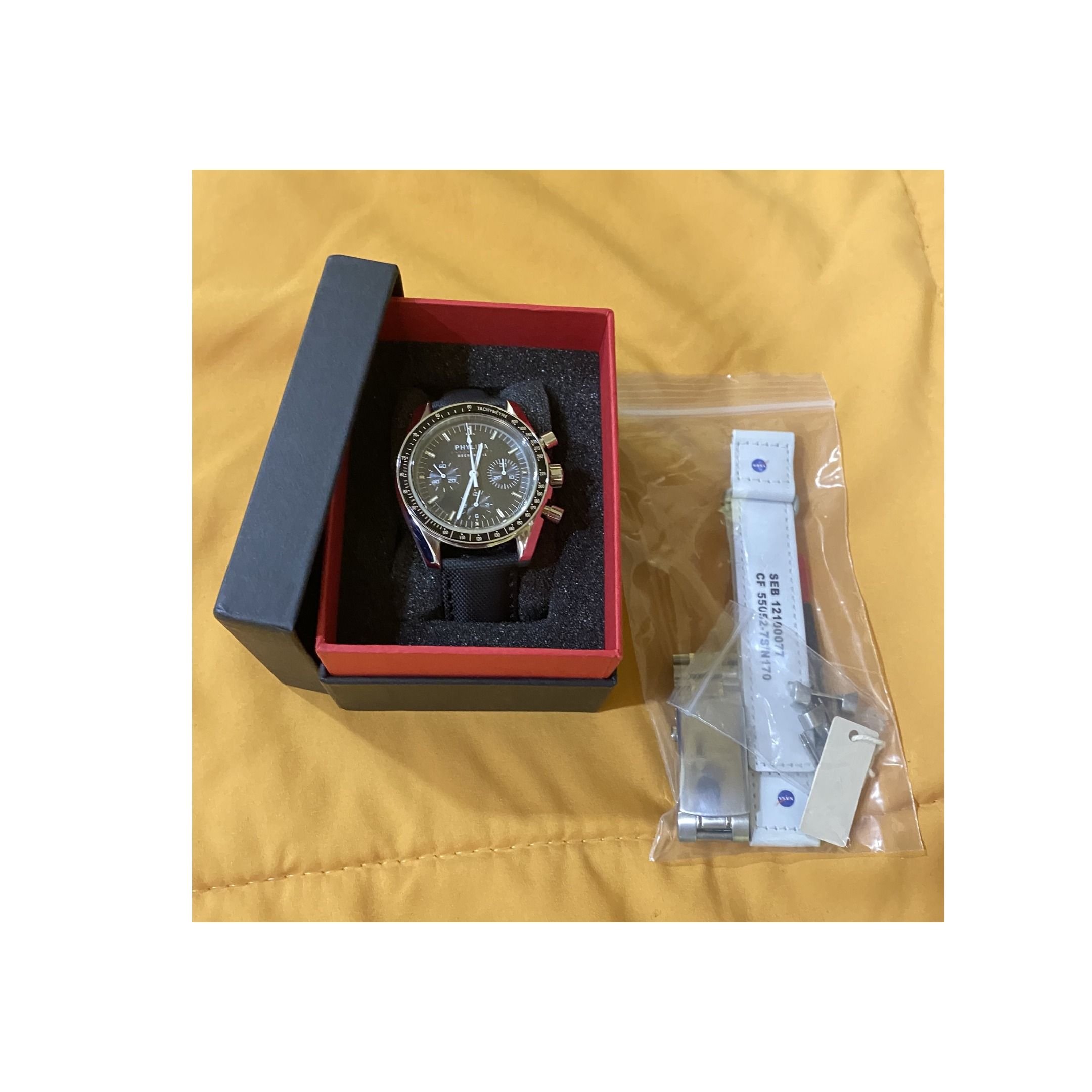 Phylida ST-1902 Mechanical Chronograph Speedmaster Moon Watch, Luxury ...