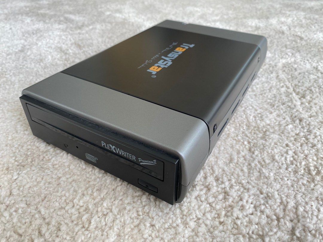 Plextor Premium 2 Plexwriter CD-RW Drive in USB/SATA Case, CD ripper, Audio, Other Audio ...