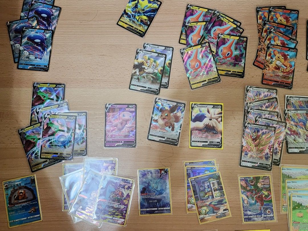 Pokemon - Crown Zenith Vs, Vstars, Vmaxes, TGs and Holo energies ...
