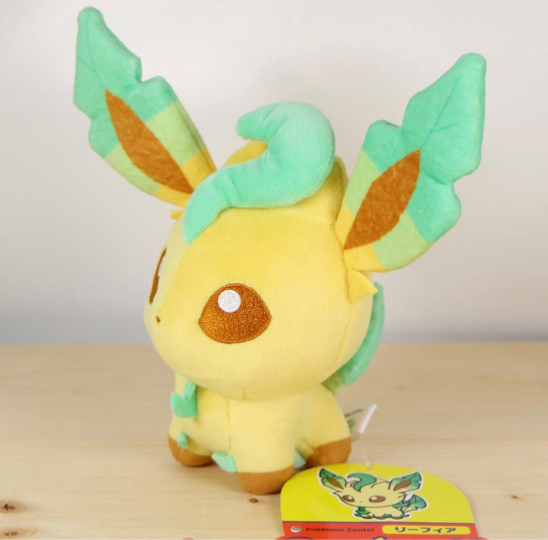 Pokemon Center Original Leafeon Doll 7 Inch Poke Plush, Hobbies & Toys ...