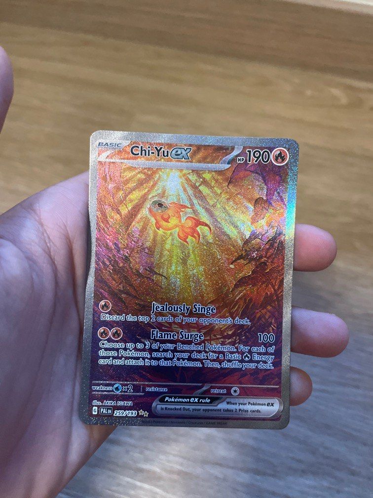 Pokemon Chi-yu ex sir, Hobbies & Toys, Toys & Games on Carousell