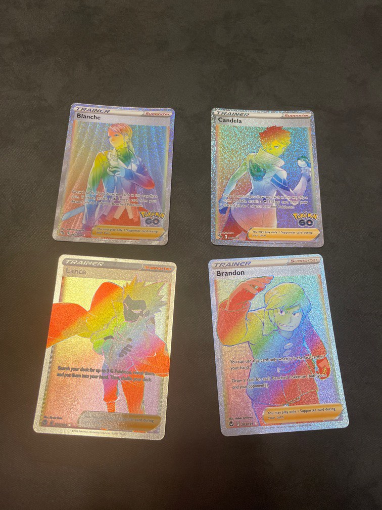 Pokemon rainbow trainer, Hobbies & Toys, Toys & Games on Carousell