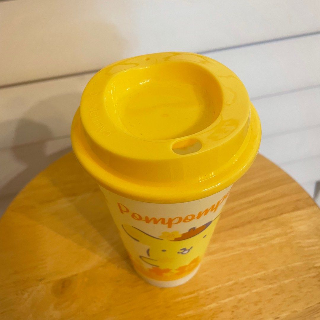 Pompompurin Yellow Plastic Tumbler, Furniture & Home Living ...