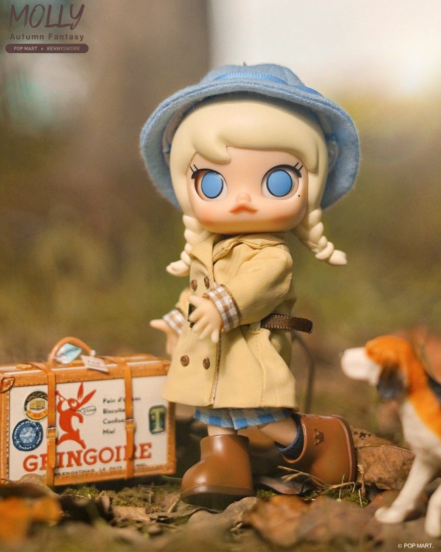 [POPMART] POPMART MOLLY AUTUMN FANTASY ACTION FIGURE 14CM COLLECTOR'S ...