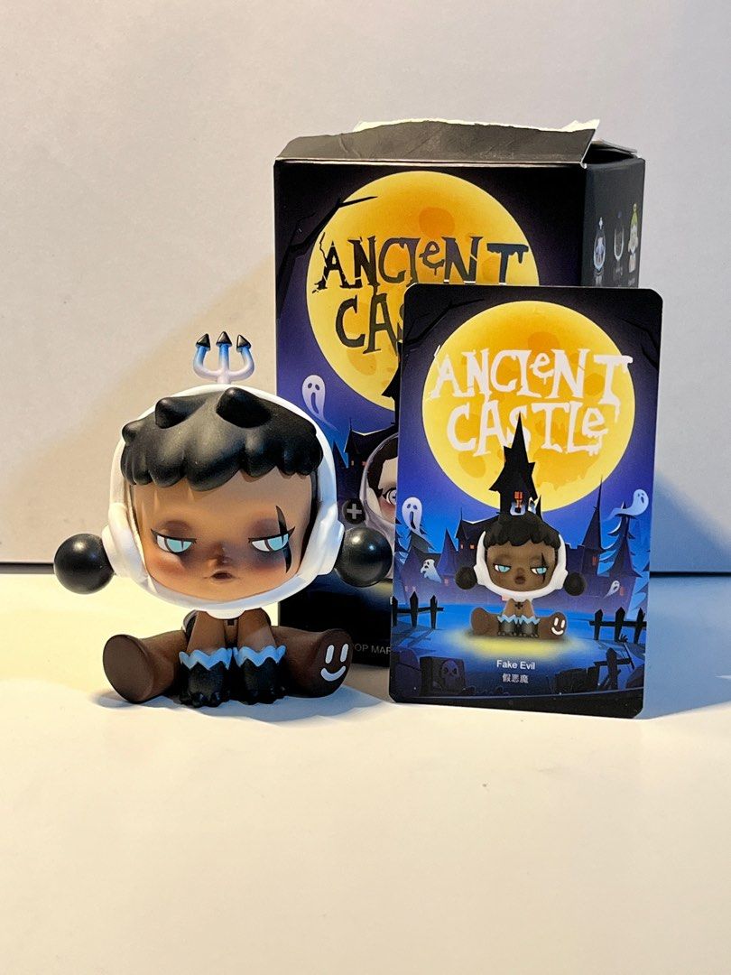 Popmart Skull Panda Ancient castle fake evil, Hobbies & Toys, Toys ...