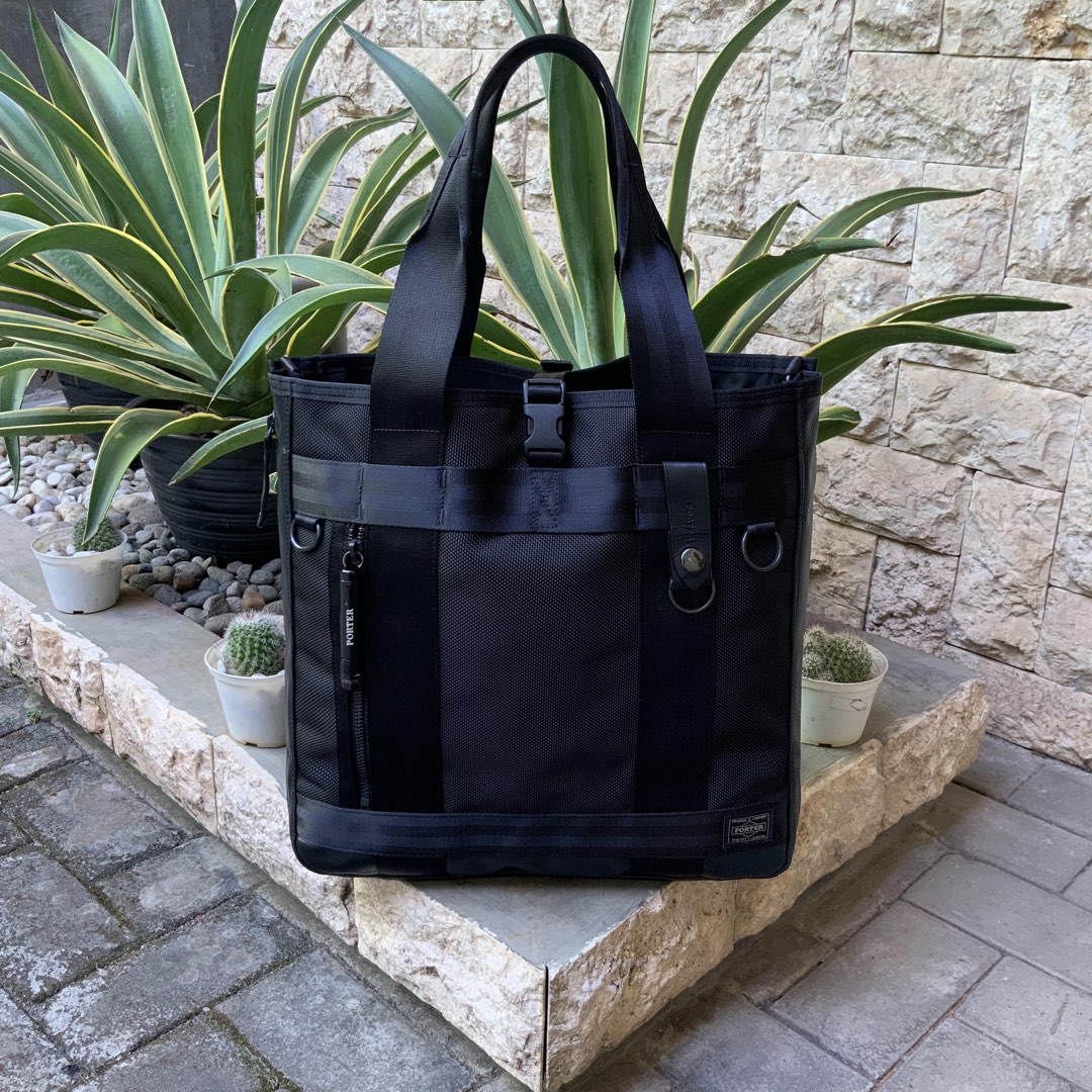 PORTER YOSHIDA & CO HEAT 2WAY TOTE BAG, Barang Mewah, Tas & Dompet di ...