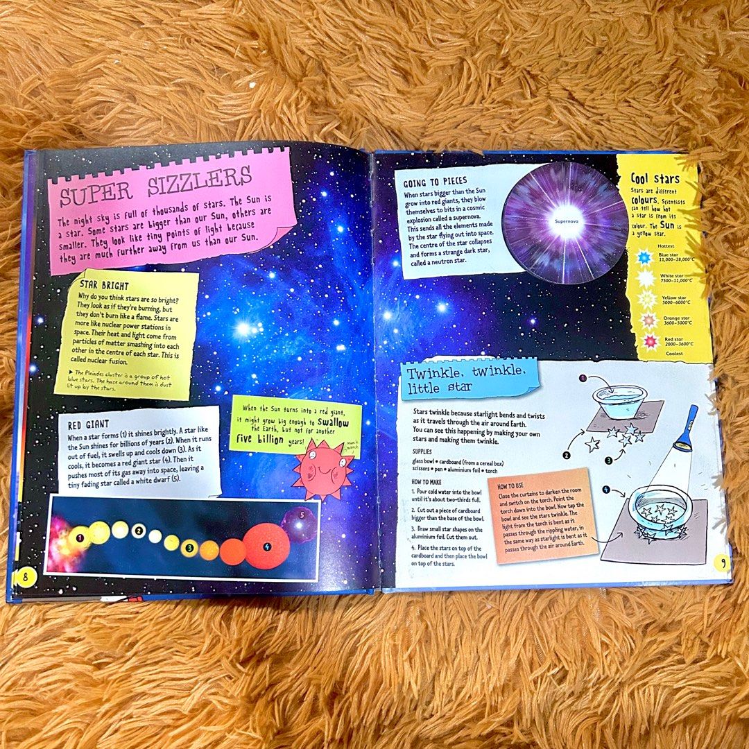 Project Space by Miles Kelly with Flaps, Hobbies & Toys, Books ...