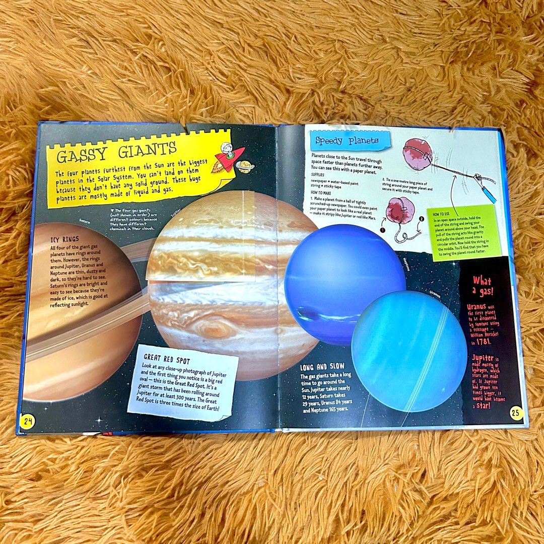 Project Space by Miles Kelly with Flaps, Hobbies & Toys, Books ...