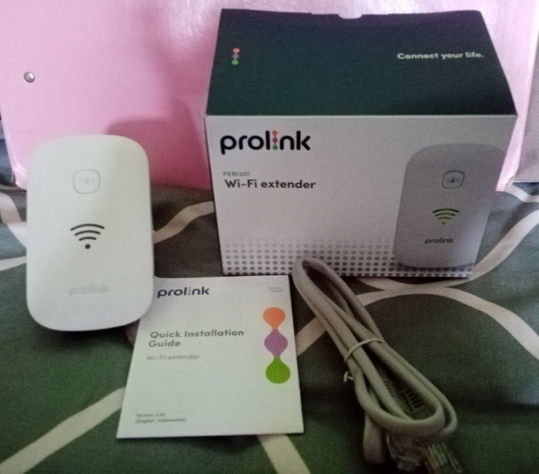 Prolink wifi extender, Computers & Tech, Parts & Accessories ...