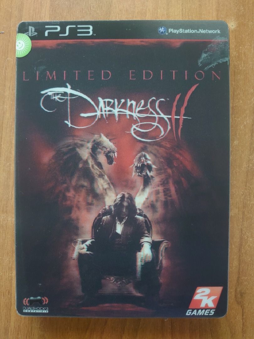 PS3 Original Game -The Darkness II-Limited Edition, Video Gaming, Video ...