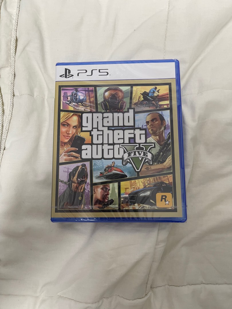 PS5 GTA 5 Grand Theft Auto, Video Gaming, Video Games, PlayStation on ...
