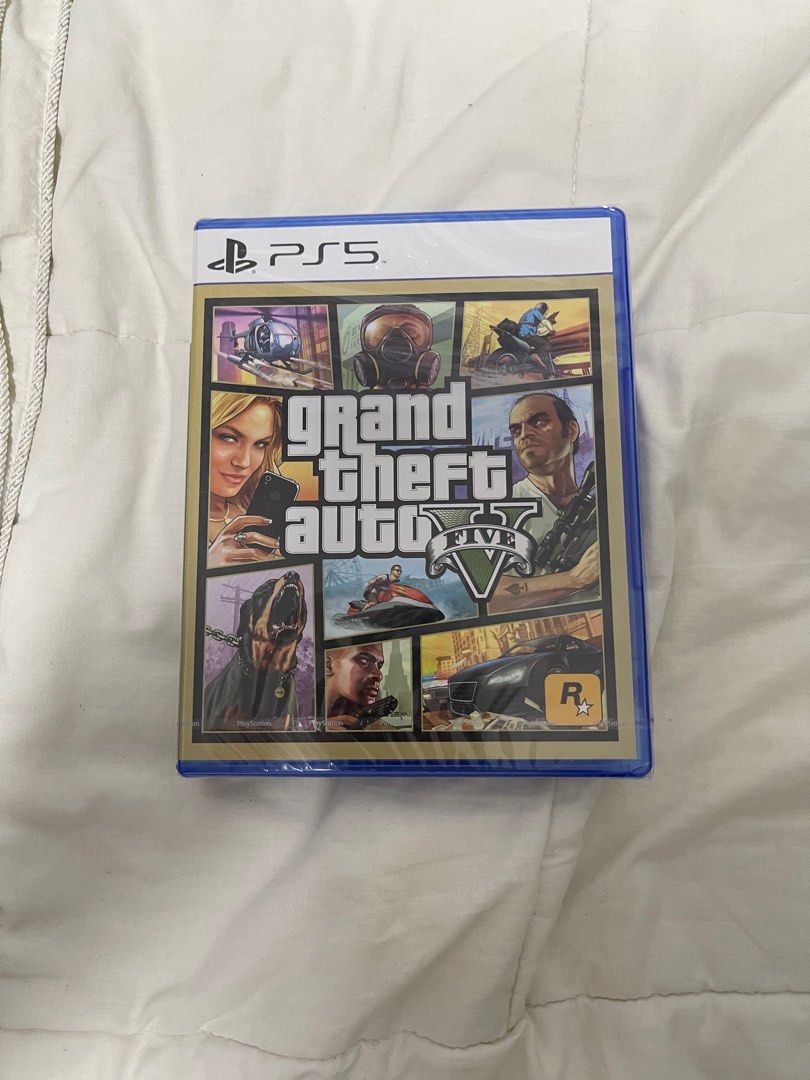 PS5 GTA 5 Grand Theft Auto, Video Gaming, Video Games, PlayStation on ...
