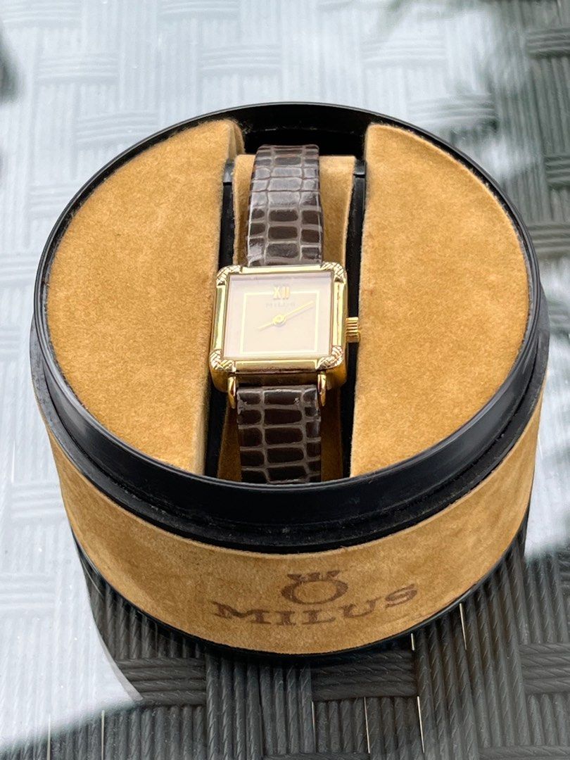 Rare and collectible vintage manual wind ladies Milus watch, Luxury ...