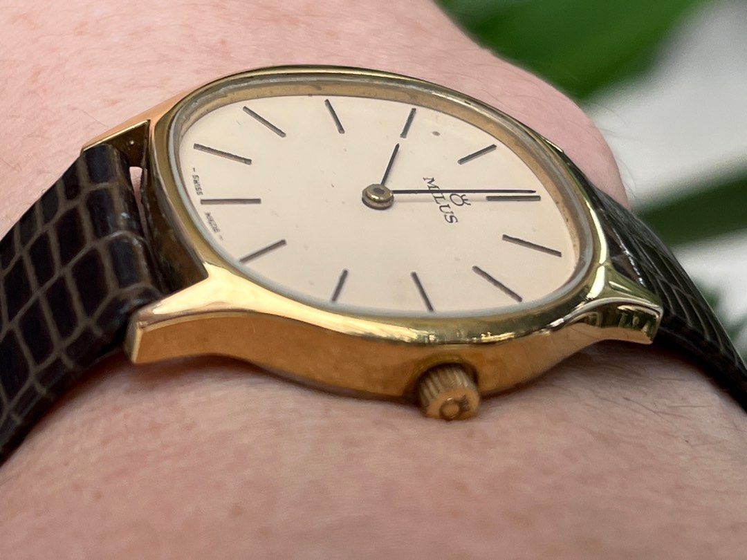 Rare and collectible vintage manual wind Milus watch, Luxury, Watches ...