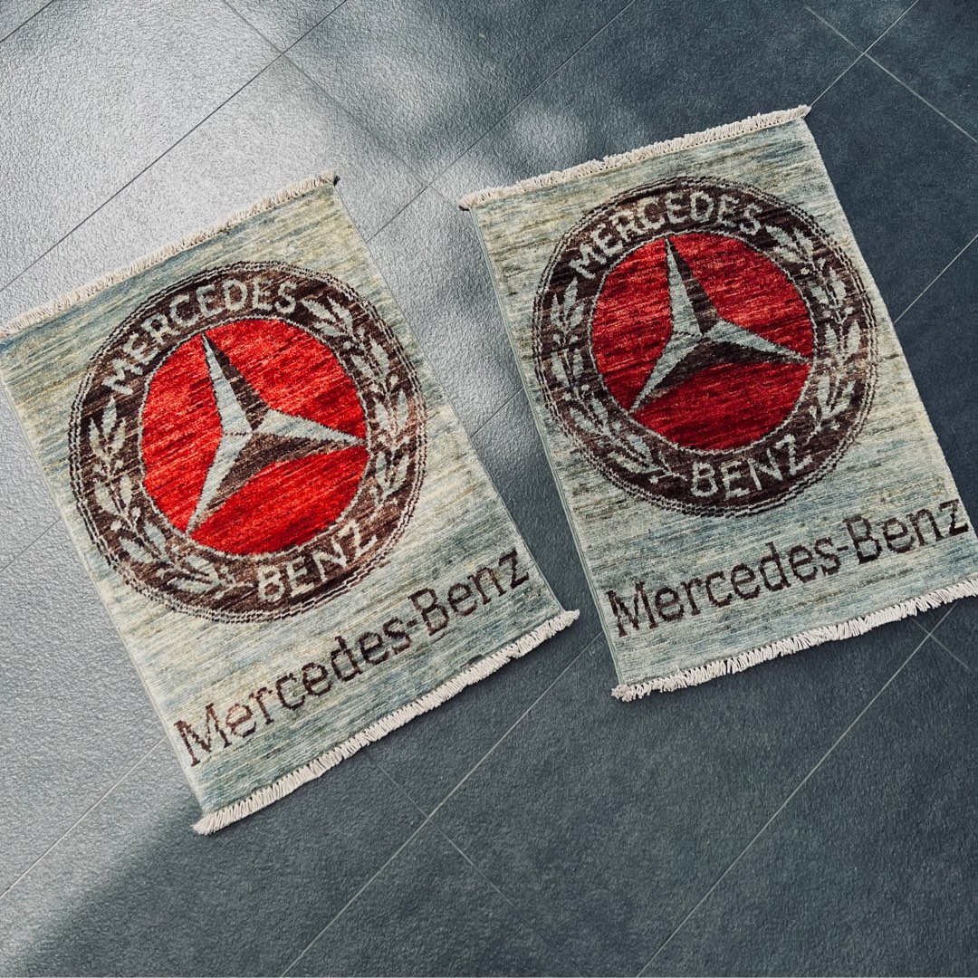 Rare Mercedes Benz Handmade Carpet Boot Mat car, Car Accessories ...