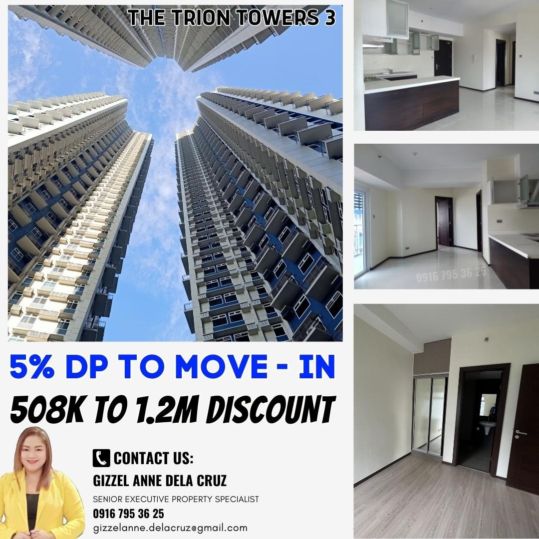 Rent to Own Pet Friendly 3-bedroom Ready for Occupancy Condo Unit for ...