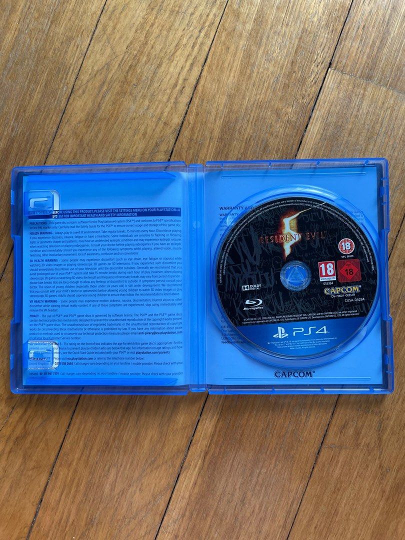 Resident Evil 5 PS4, Video Gaming, Video Games, PlayStation on Carousell