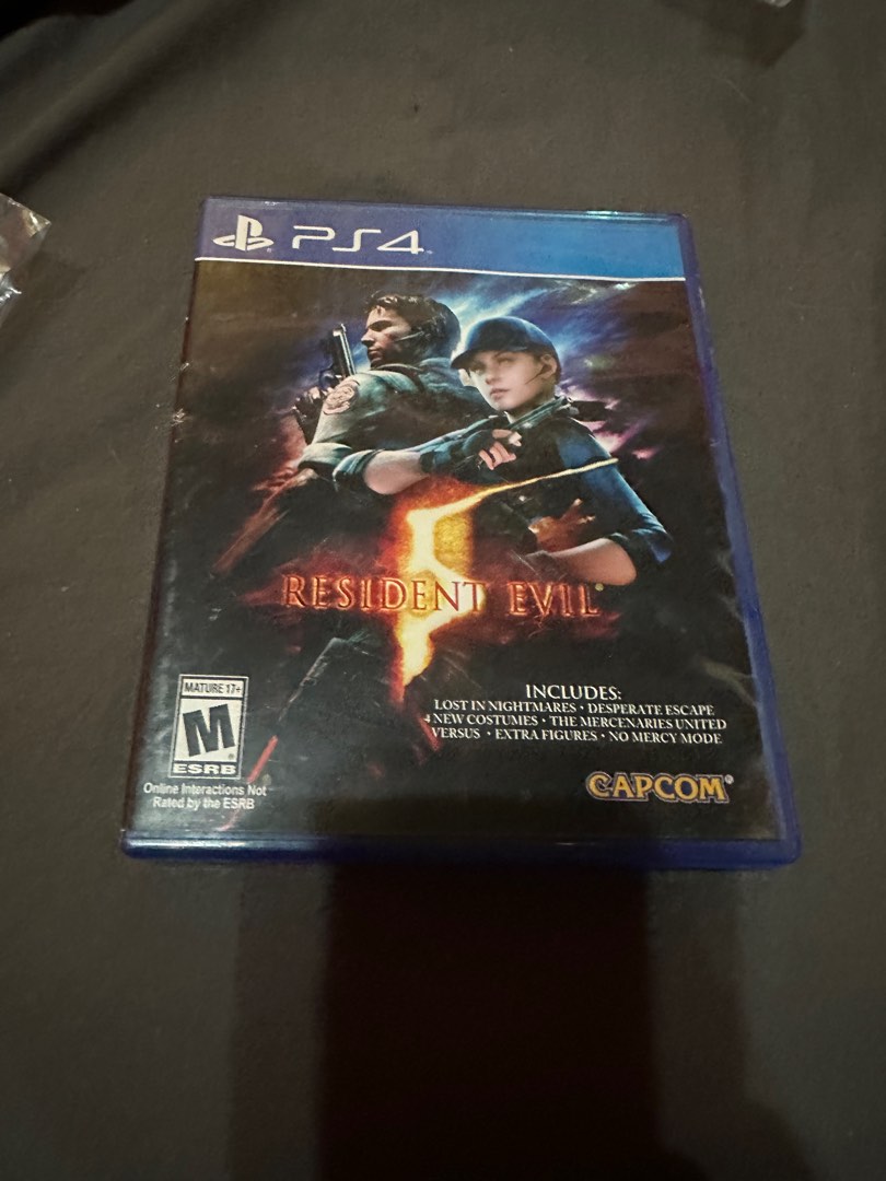 Resident Evil 5 Ps4 Video Gaming Video Games Playstation On Carousell