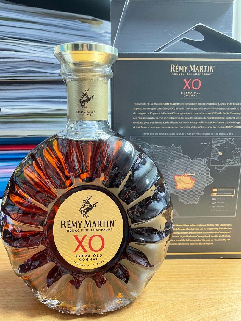 Rémy Martin XO Extra Old Cognac 1L, 嘢食 & 嘢飲, 酒精飲料 - Carousell
