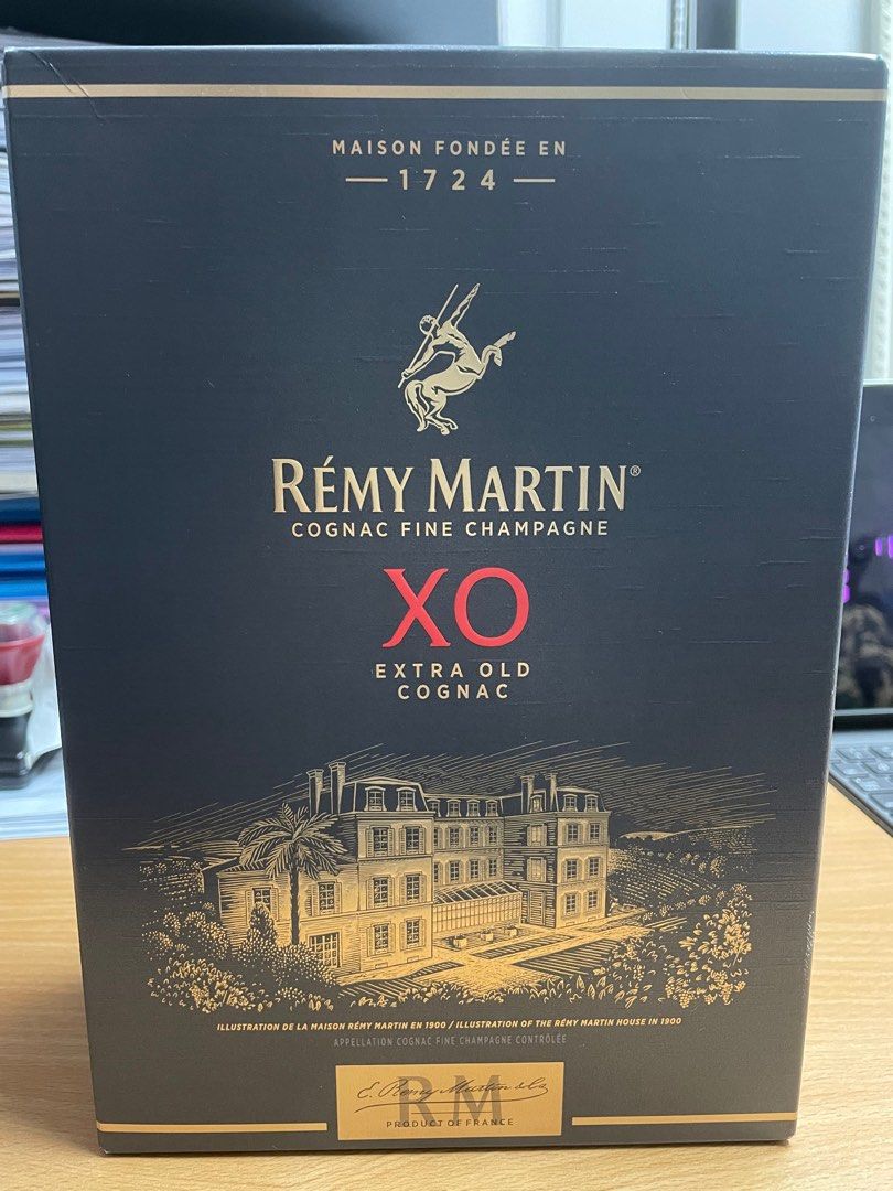 Rémy Martin XO Extra Old Cognac 1L, 嘢食 & 嘢飲, 酒精飲料 - Carousell