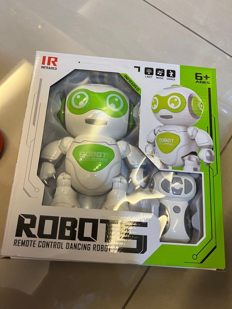 Robot musical and lighting toy, Hobbies & Toys, Toys & Games on Carousell