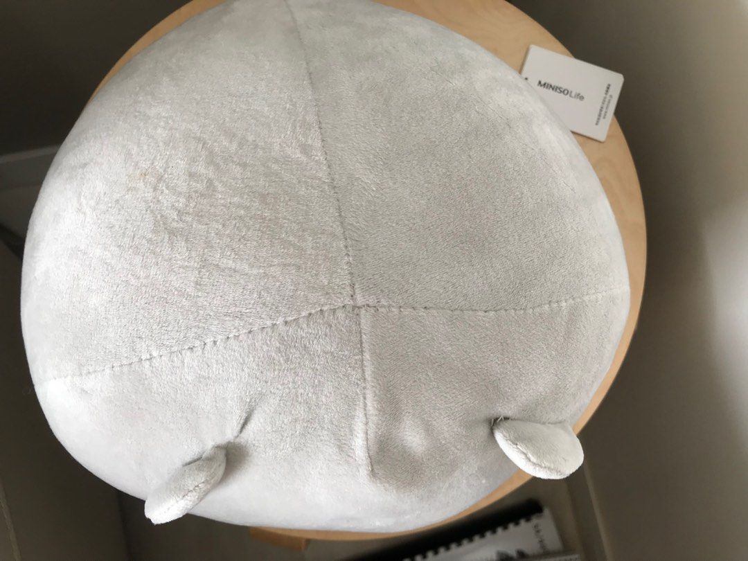 Round hamster plush by Miniso, Hobbies & Toys, Toys & Games on Carousell