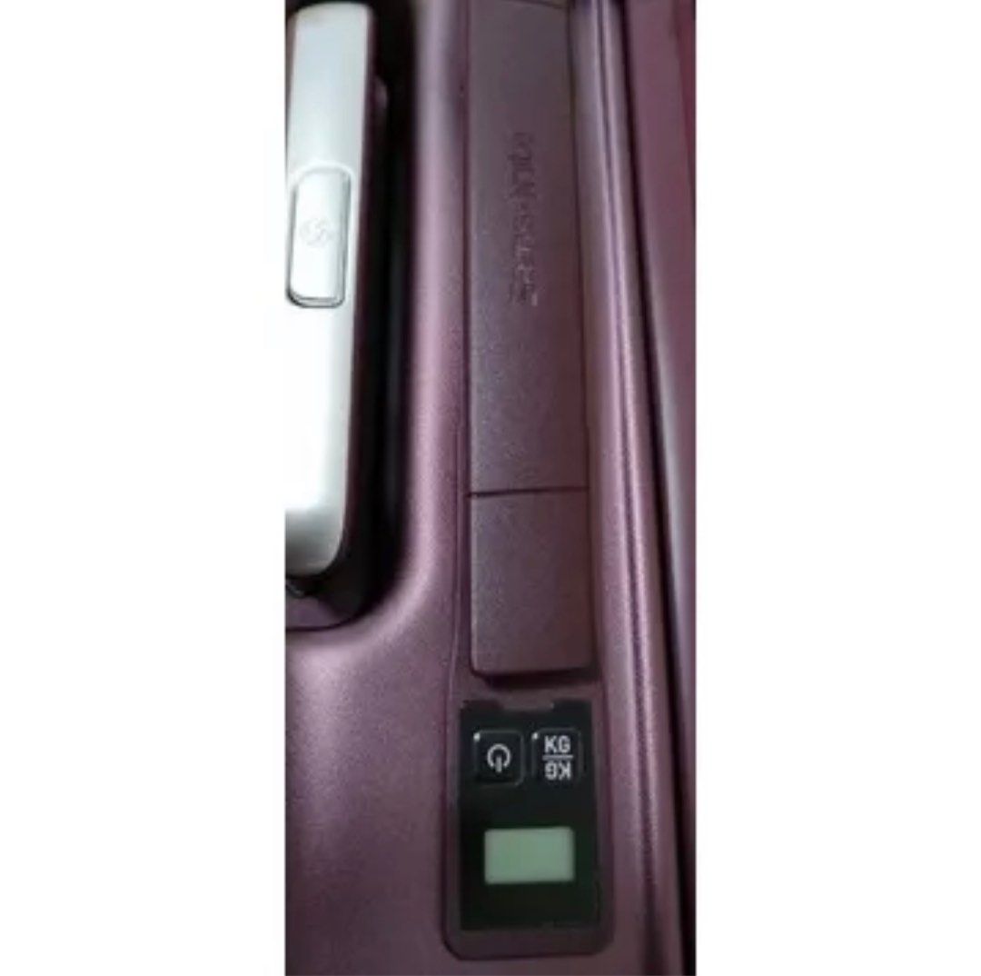 Samsonite Prestige 69/25 cm Spinner Matte Latte with built-in scale ...