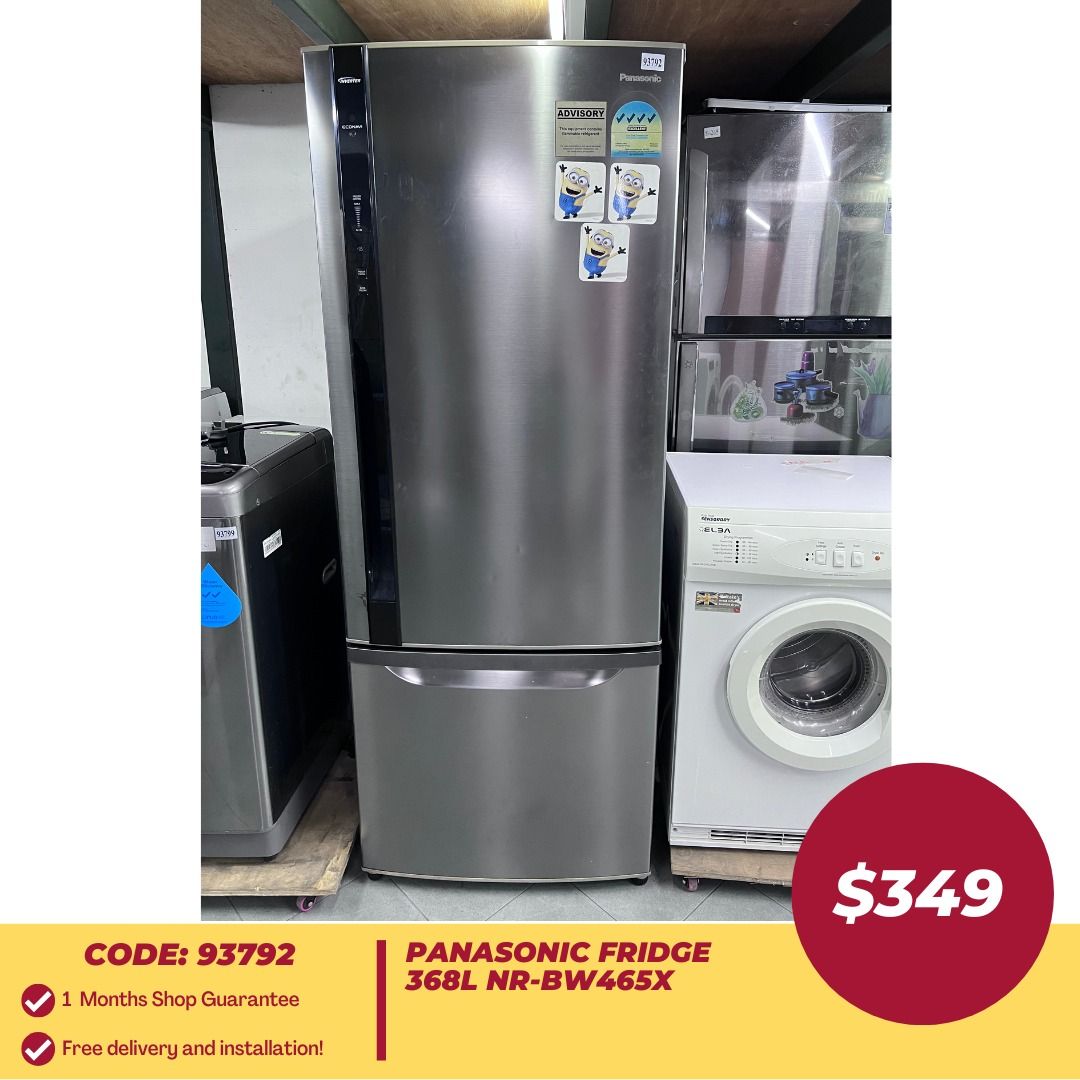 Samsung 440L RT43K6037SL, Hitachi 450L 2-Door Fridge R-VG560P3MS (93806), Panasonic Fridge 368L ...