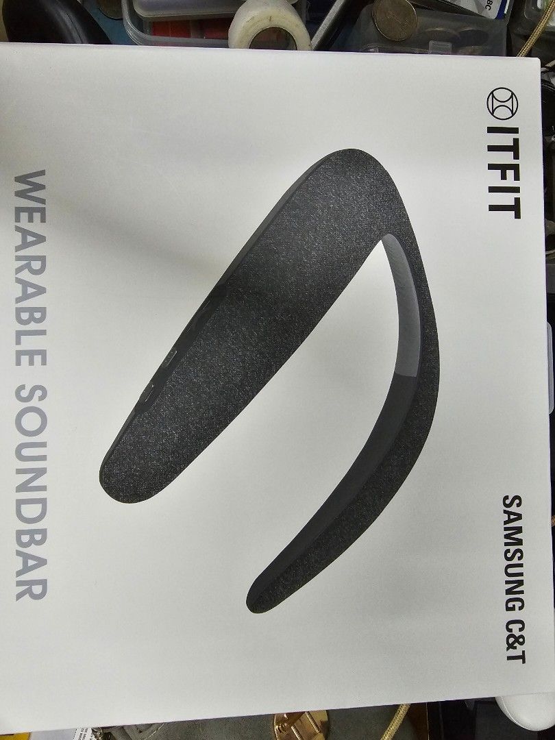 Samsung ITFIT wearable soundbar, 音響器材, 可攜式音響設備 - Carousell
