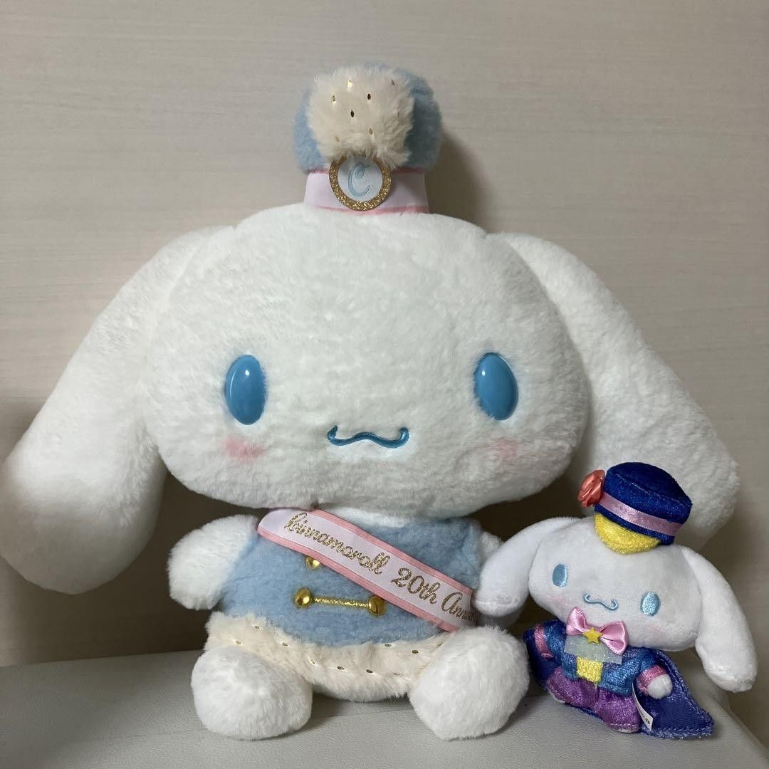 Sanrio Cinnamoroll 20th anniversary drum and fife corps plush, Hobbies ...