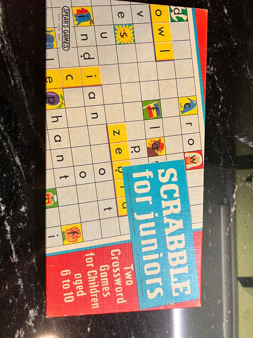 Scrabble for Juniors, Hobbies & Toys, Toys & Games on Carousell