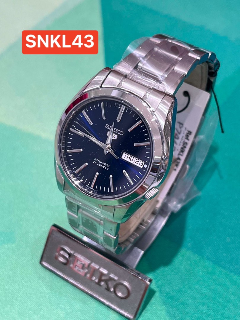 Seiko 5 automatic snkl 41/43/45 Baby Sarb, Men's Fashion, Watches ...