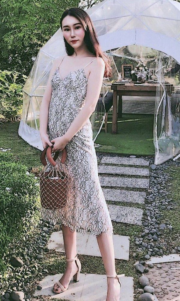 Sexy lace white ling dress, Women's Fashion, Dresses & Sets, Dresses on ...