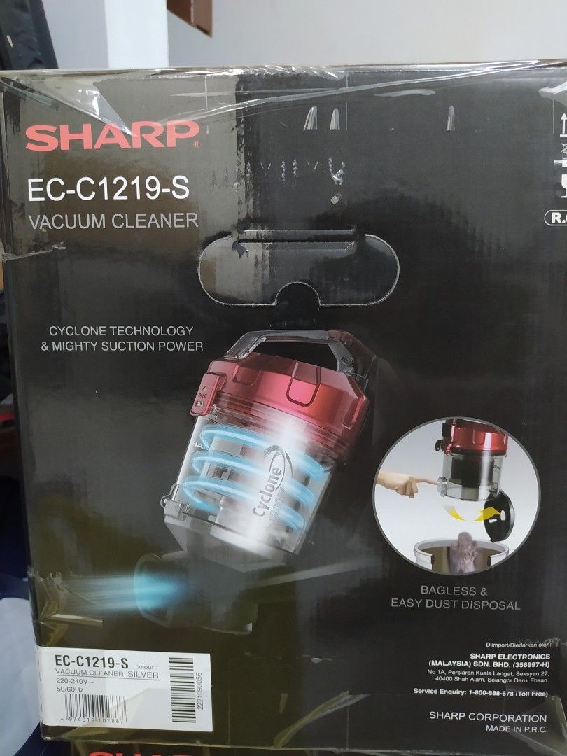 Sharp Vacuum cleaner, TV & Home Appliances, Vacuum Cleaner ...