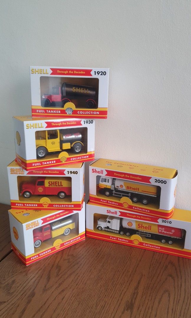 Shell Fuel Tankers Collection, Hobbies & Toys, Memorabilia ...