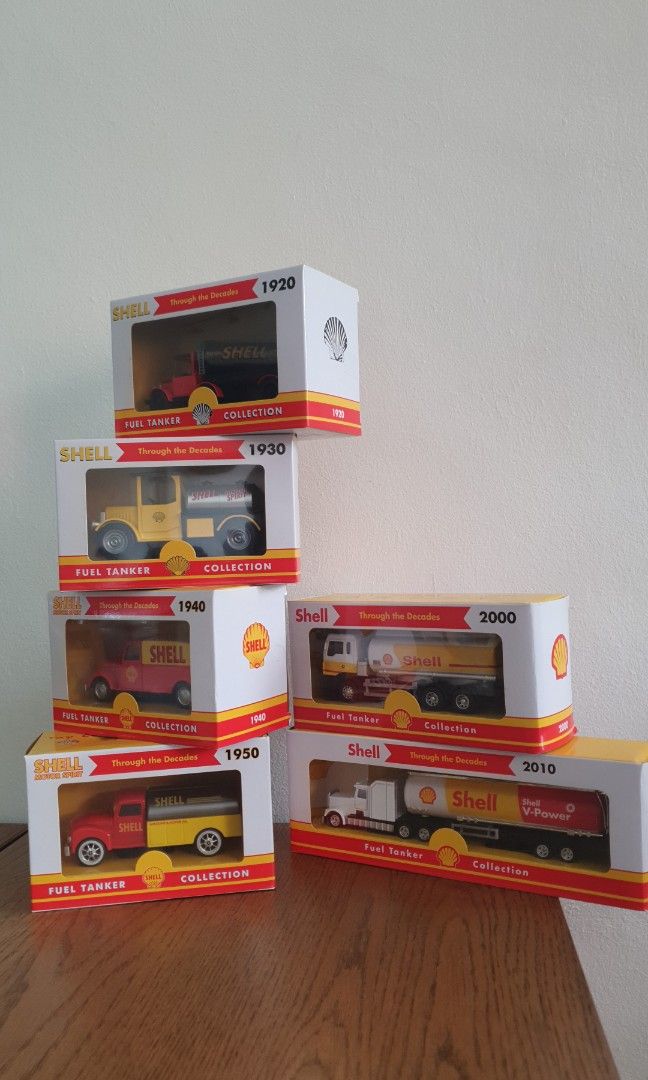 Shell Fuel Tankers Collection, Hobbies & Toys, Memorabilia ...