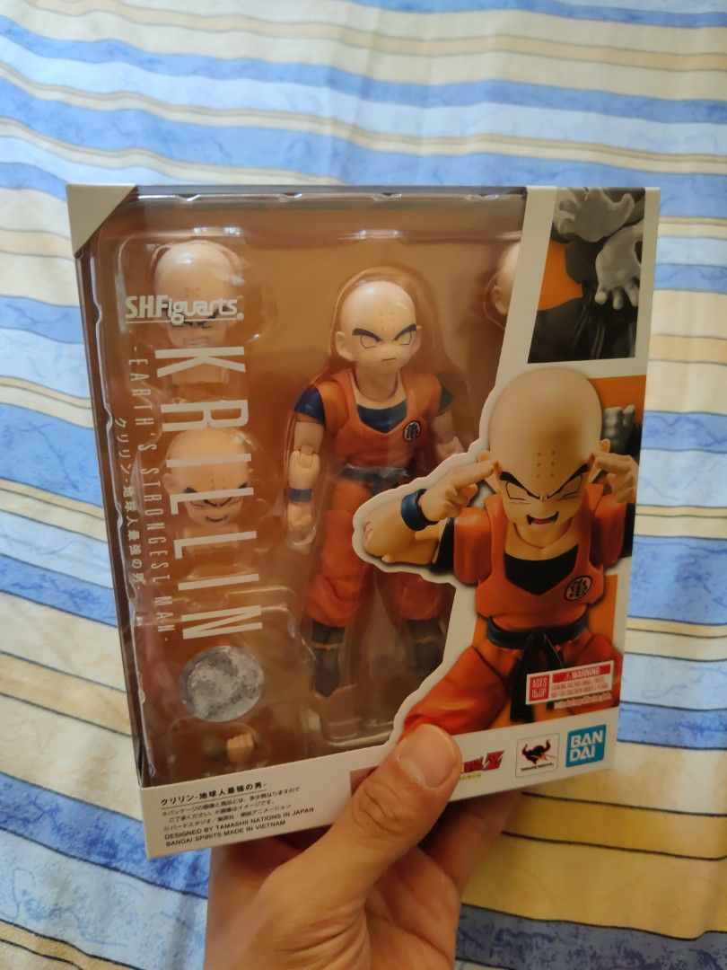 shf figuarts dbz krillin, Hobbies & Toys, Toys & Games on Carousell