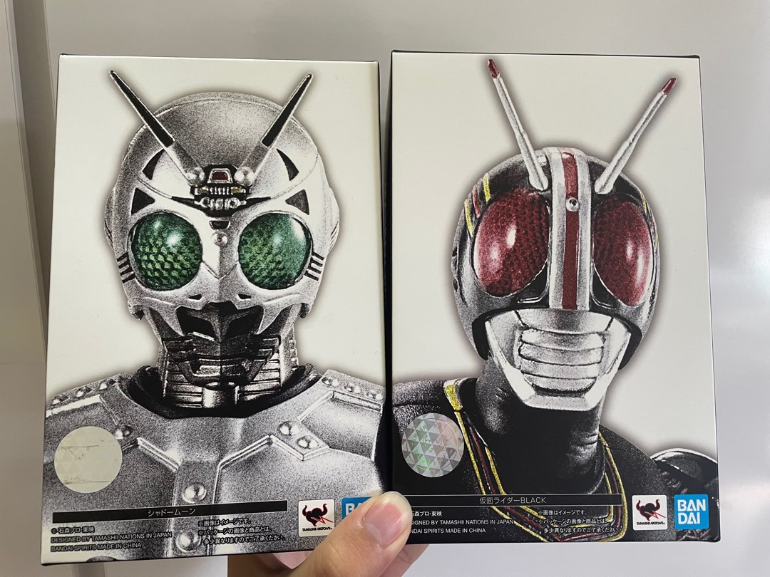 shf kamen rider black masked rider black sun shadow moon skc s.h ...